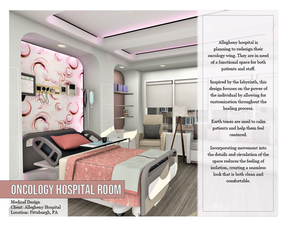 Oncology Patient Room | Positive Space