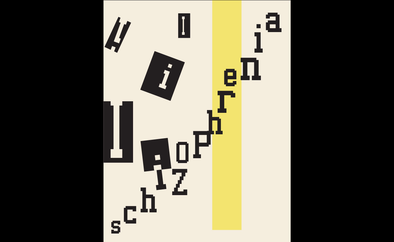 April Greiman Schizophrenia Type Poster Series | Positive Space