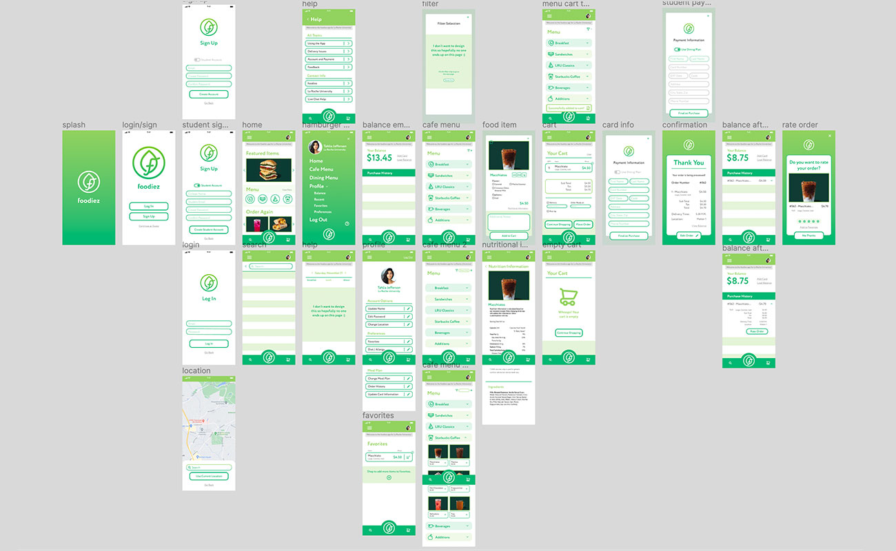 Foodiez Dining App | Positive Space