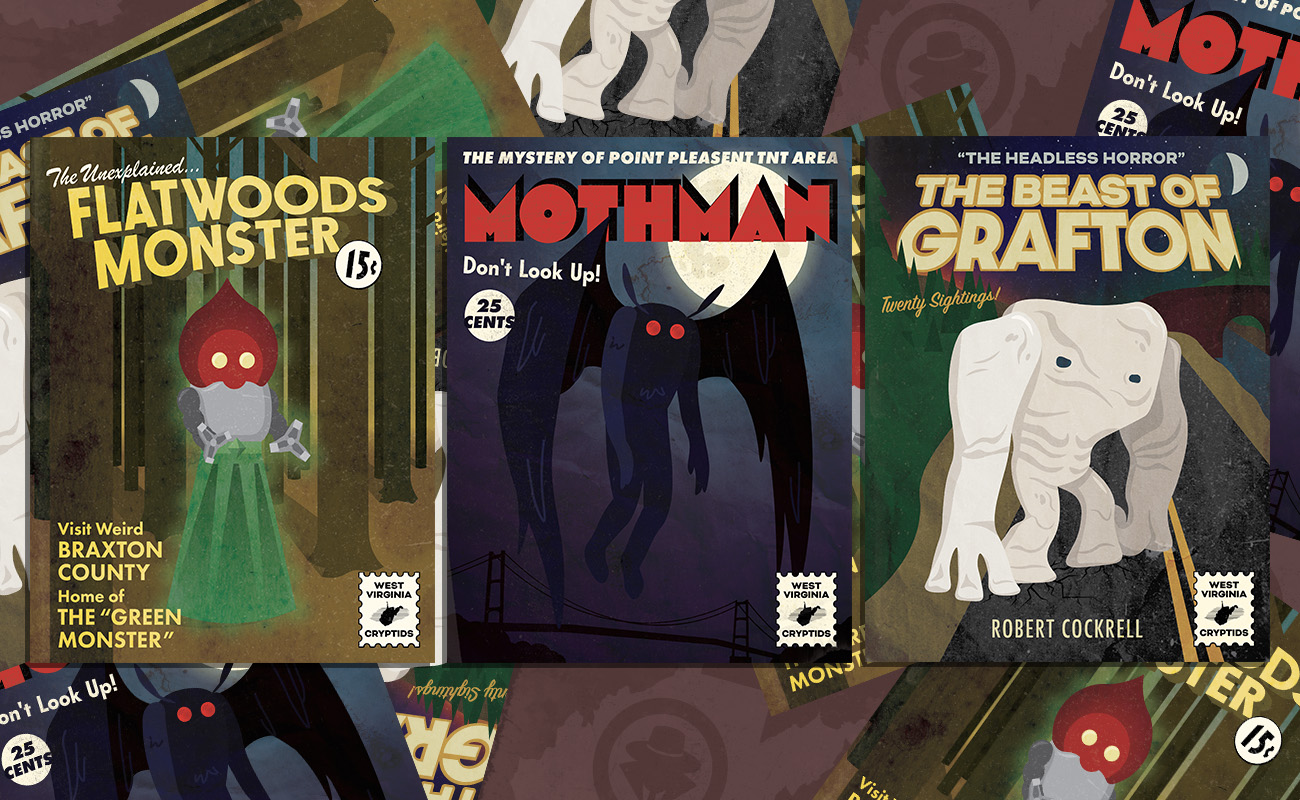 West Virginia Cryptid Trading Cards | Positive Space